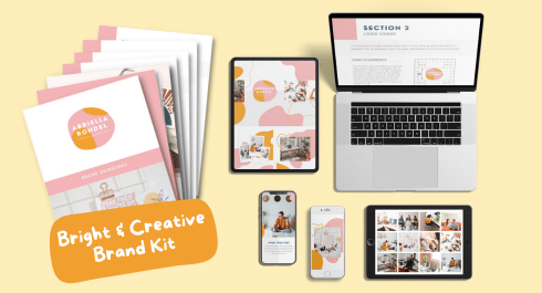 Brand Kit – Bright & Creative – VAI Course