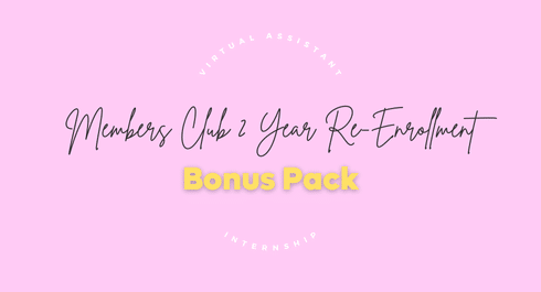 Members Club Year 2 Re-Enrollment Bonus Pack! – VAI Course